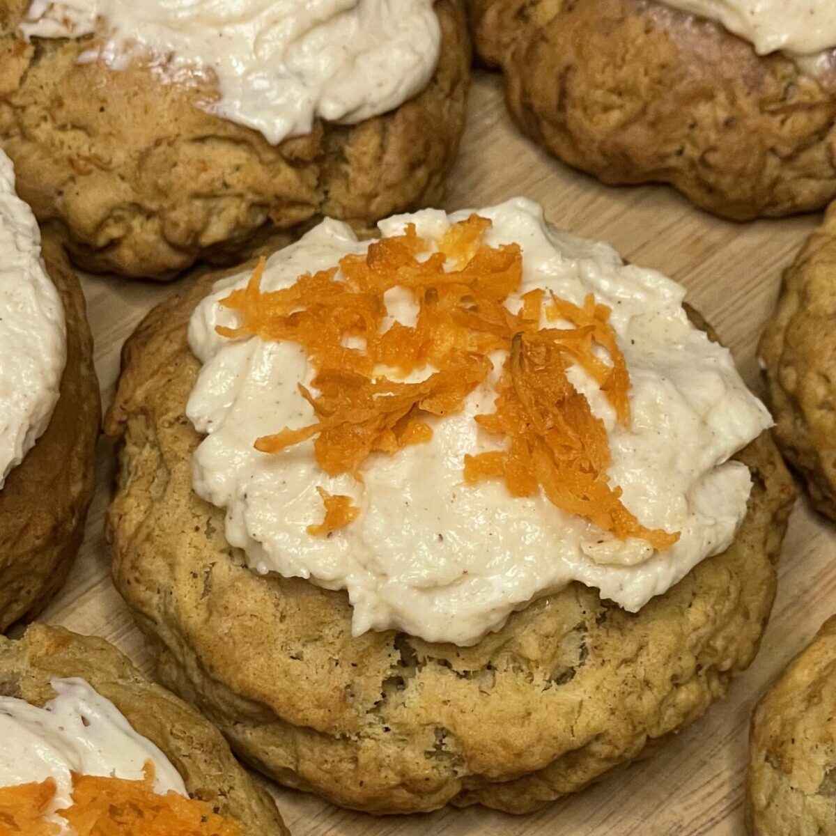 Fire Spiced Carrot Cake Cookies - THE ABROTHECARY