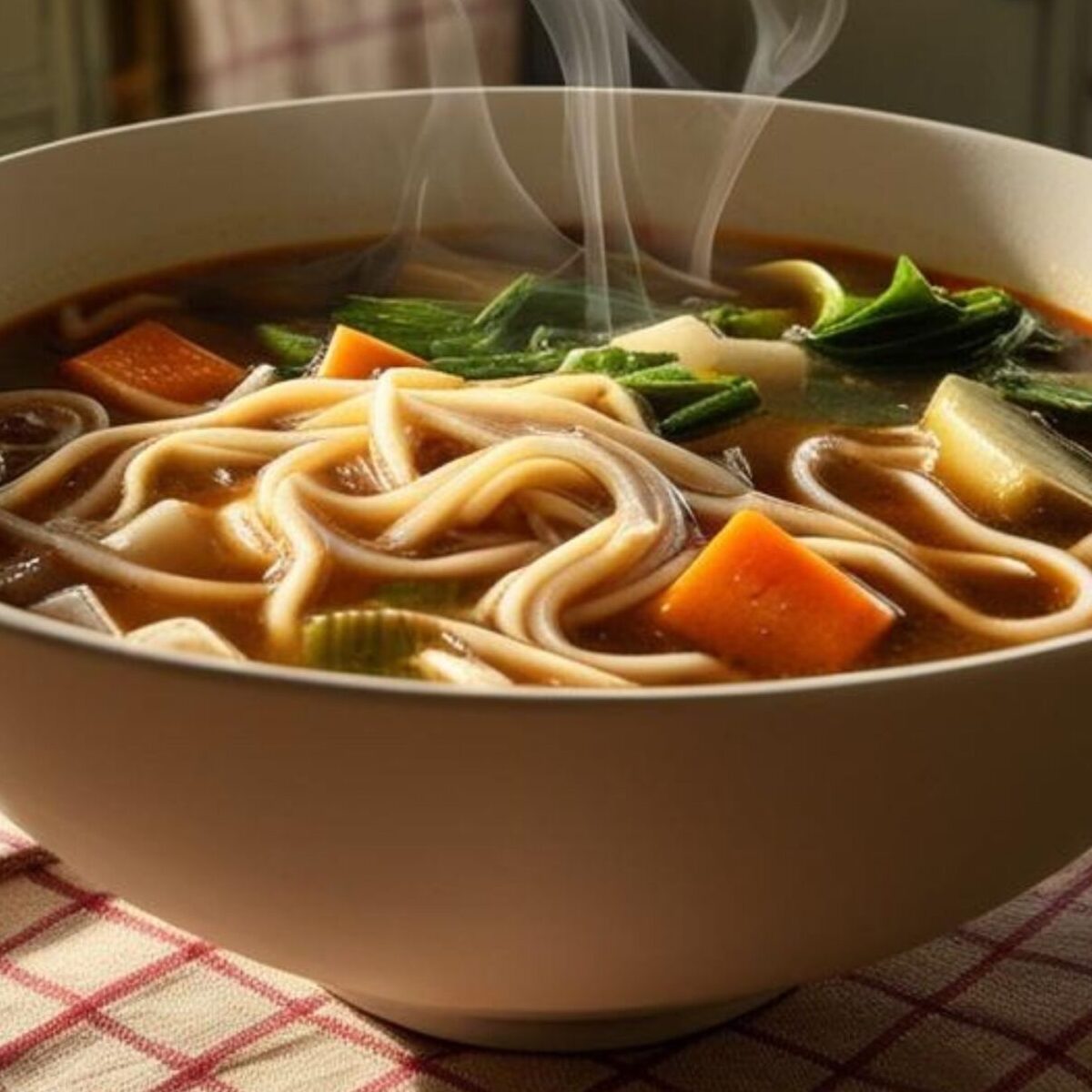 Miso Veggie Udon - THE ABROTHECARY