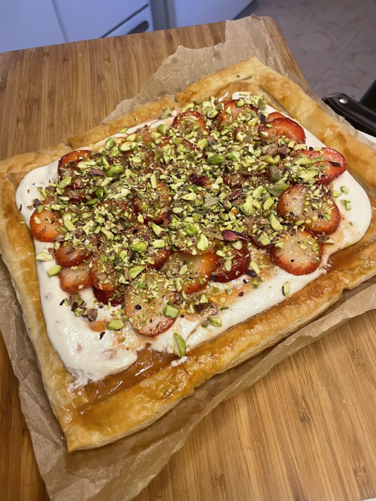 Strawberry Pistachio Pastry - THE ABROTHECARY
