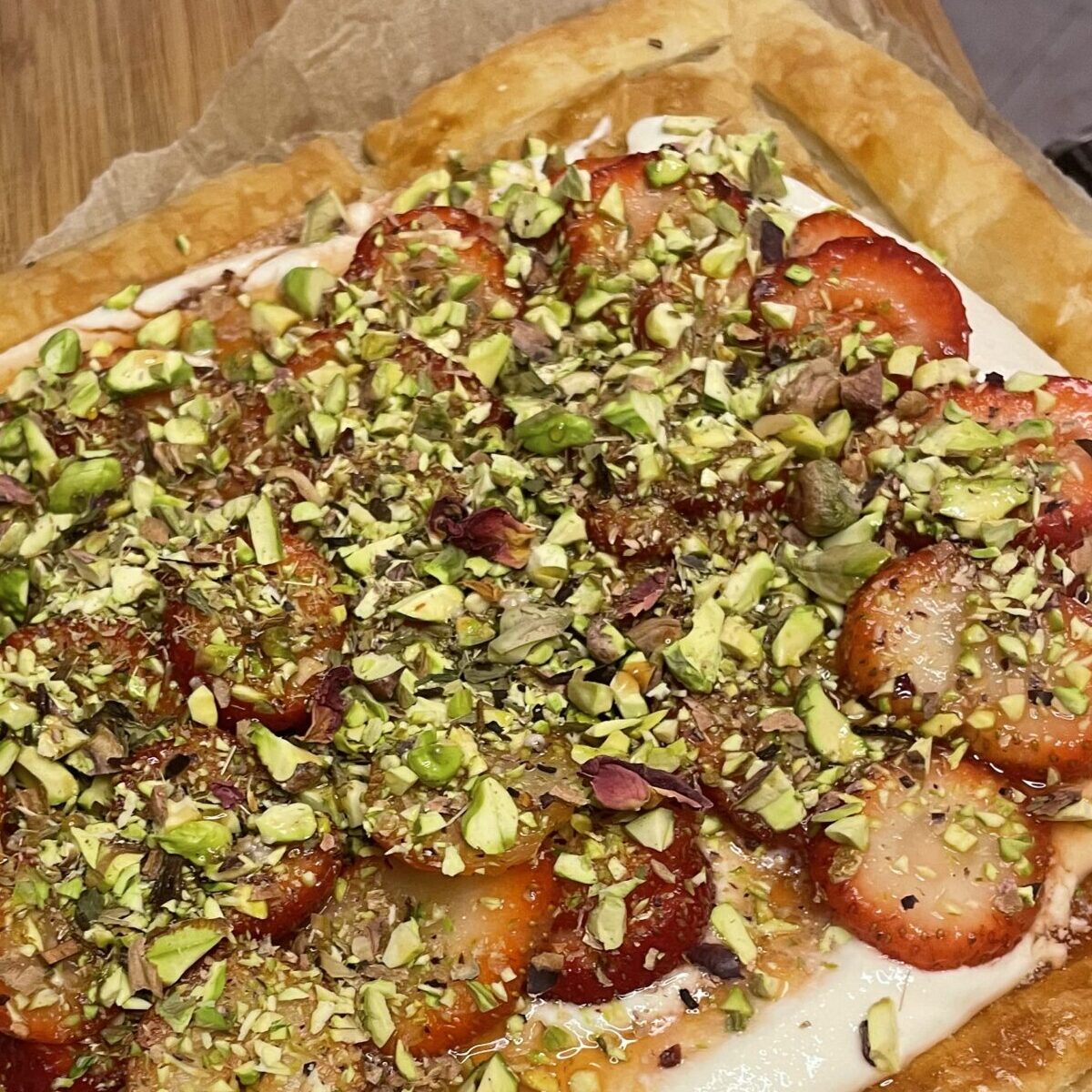 Strawberry Pistachio Pastry - THE ABROTHECARY